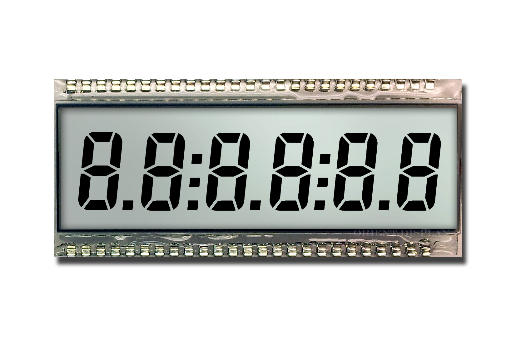 OD-609 (6 Digit LCD Glass Panel) | Store | Orient Display OD-609 (6 Digit LCD Glass Panel) | Store | Orient Display
