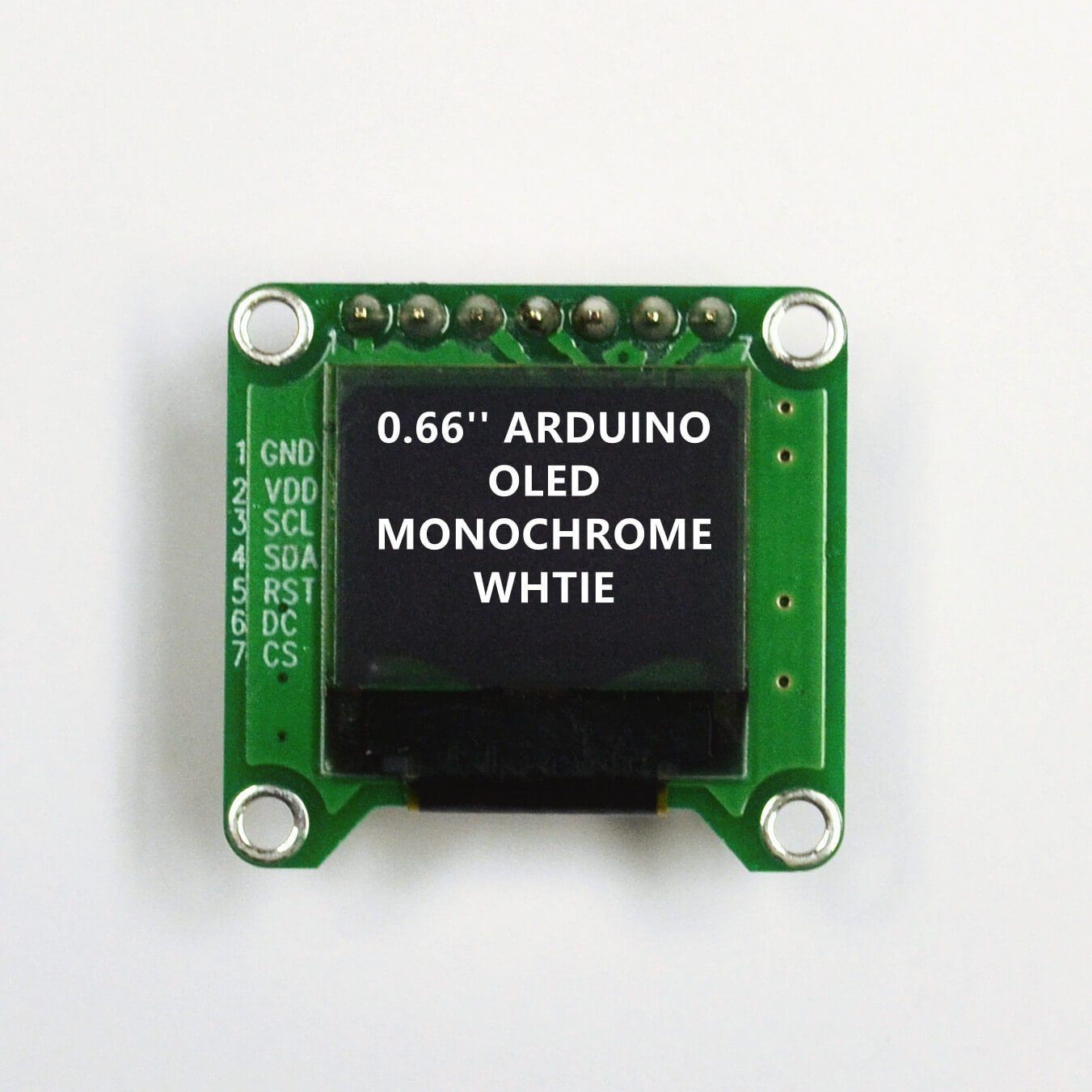 0.66'' Arduino OLED Displays, 64x48, Monochrome White, 4-Wire SPI ...